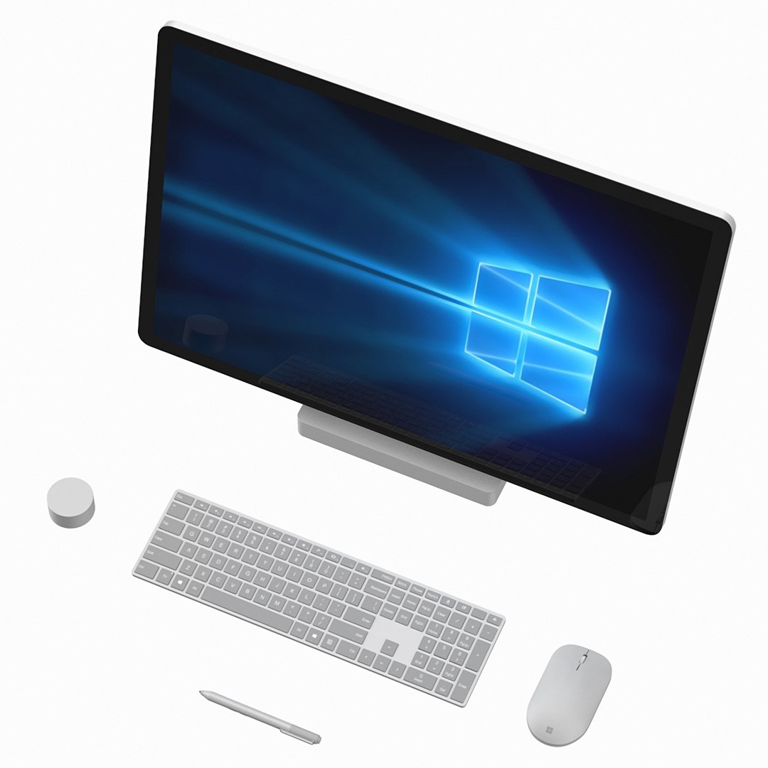 Realistic Microsoft Surface Studio 3d 3ds