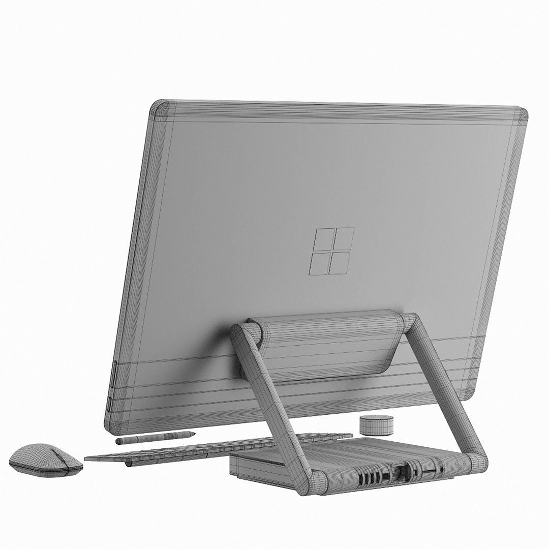 Realistic Microsoft Surface Studio 3d 3ds