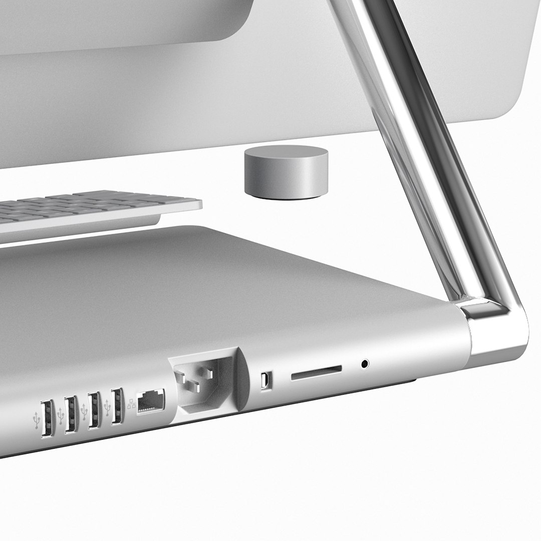 Realistic Microsoft Surface Studio 3d 3ds