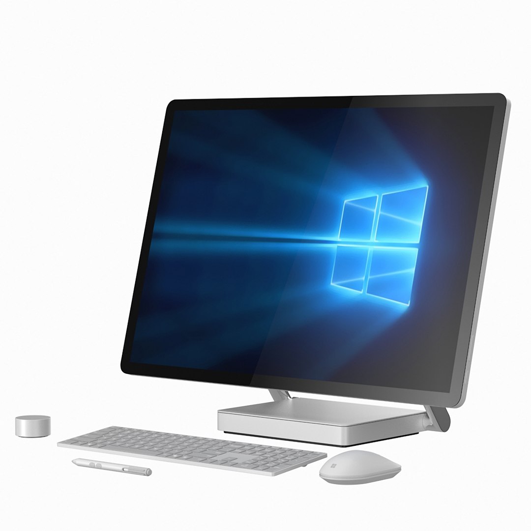 Realistic Microsoft Surface Studio 3d 3ds