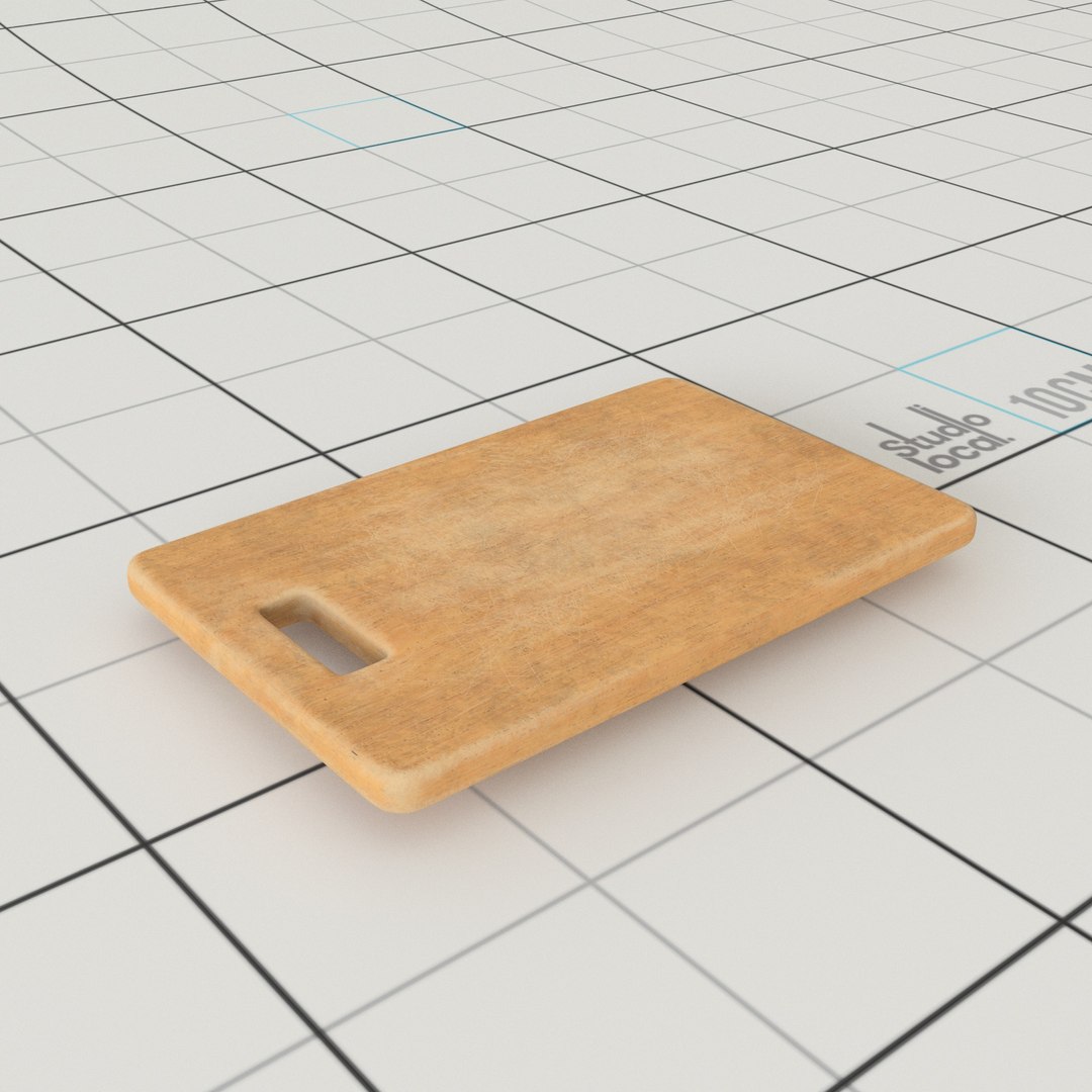 Chopping Board 3D Model - TurboSquid 1207936