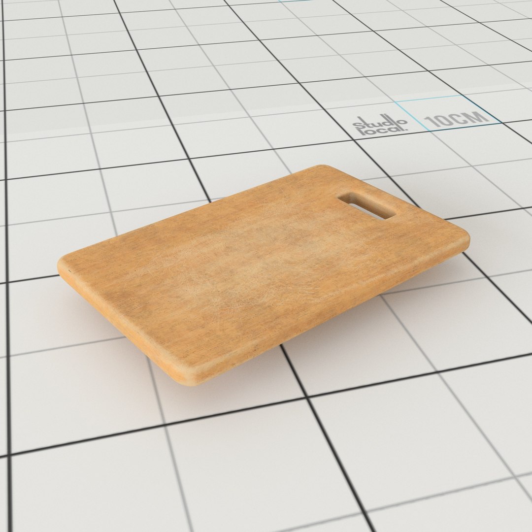 Chopping Board 3D Model - TurboSquid 1207936