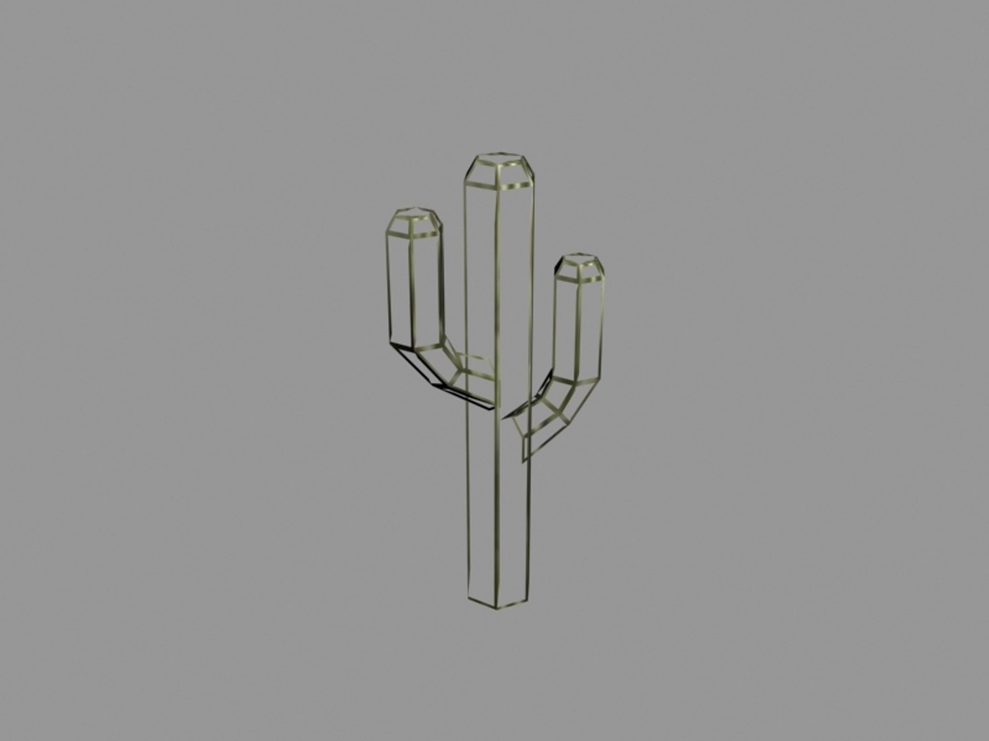 Free Cactus 3d Model