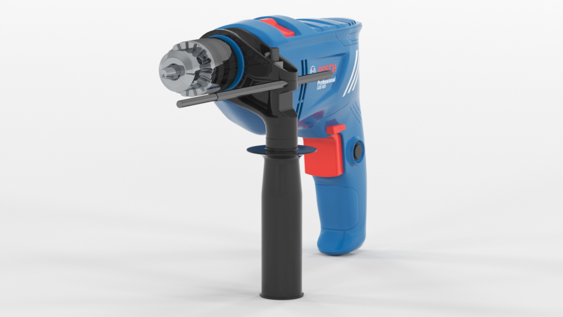 3D Bosch GSB 600 Corded Electric Impact Drill Model - TurboSquid 2237966