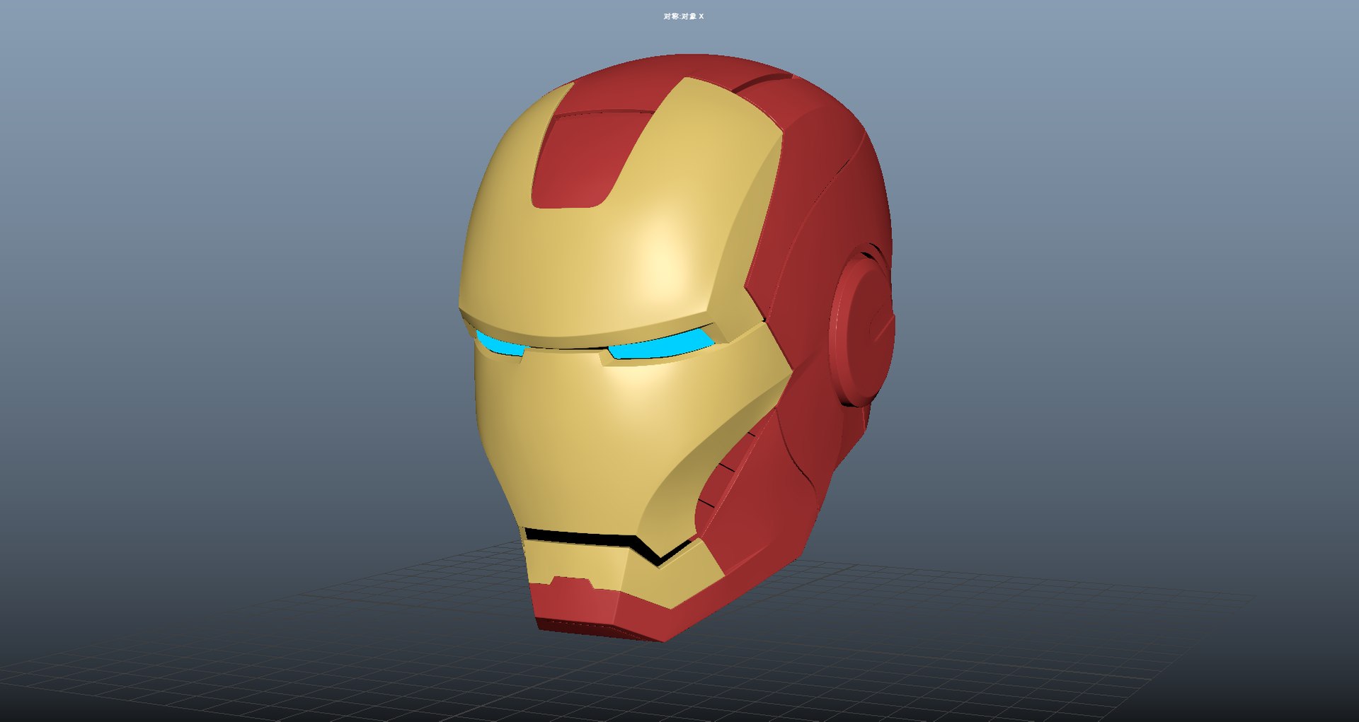 3D Ironman Marvel Super Hero Helmet Realistic Highpoly Metaverse ...