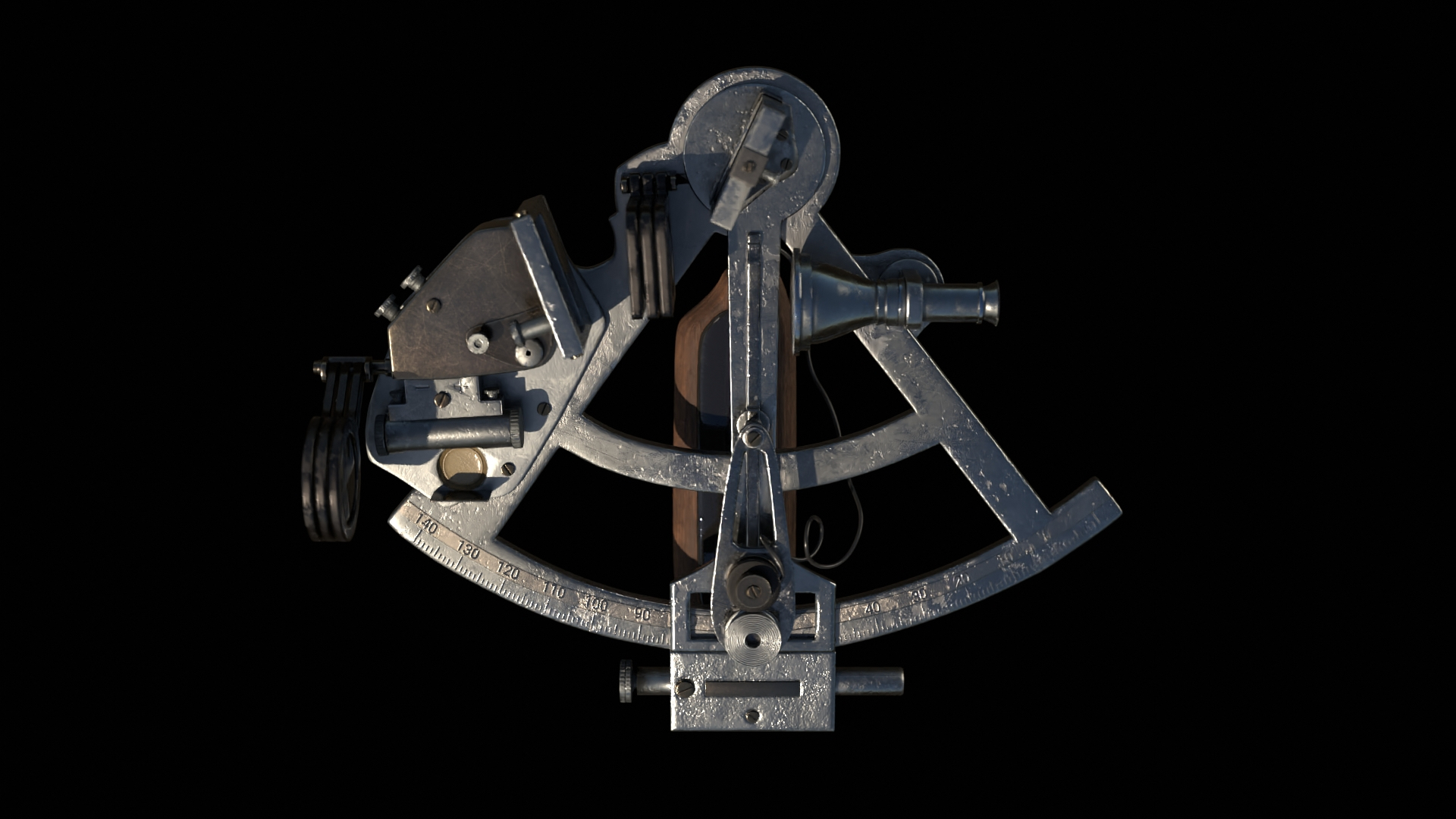3D Precision Sextant - Vintage - TurboSquid 2000473