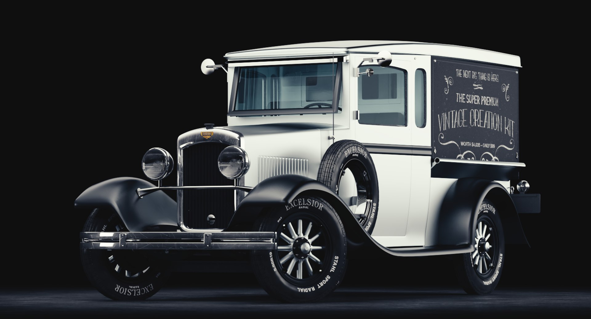 Dodge Merchant Express Truck 3D Model - TurboSquid 1165257