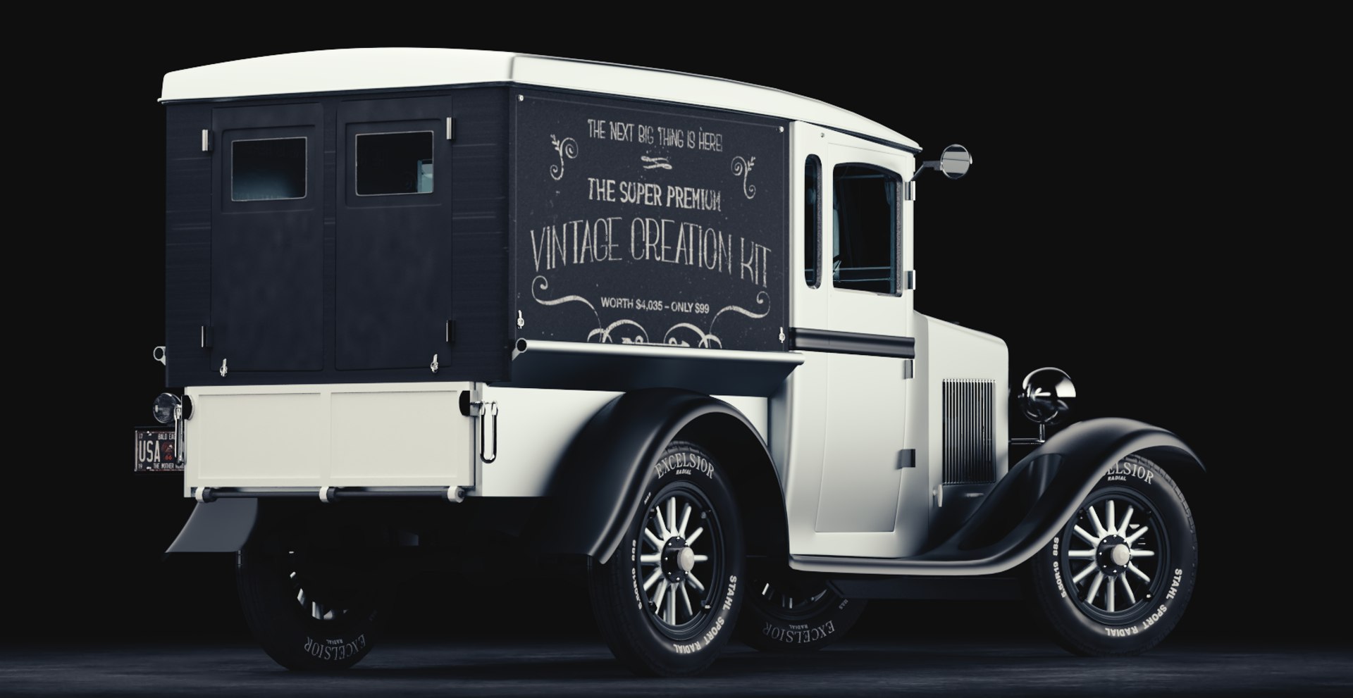 Dodge Merchant Express Truck 3D Model - TurboSquid 1165257