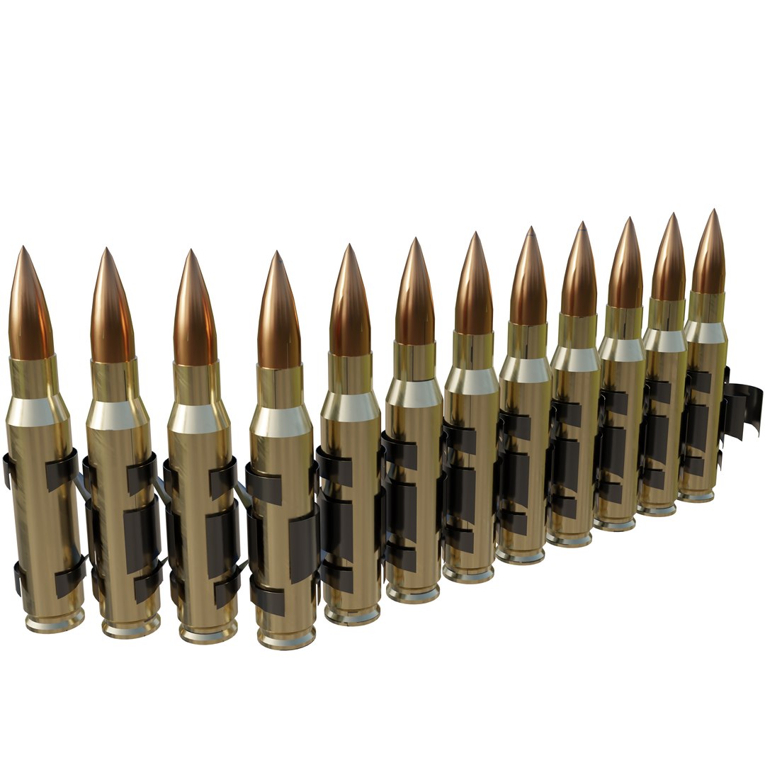 Realistic Strip Bullet High Poly 3D - TurboSquid 2055523