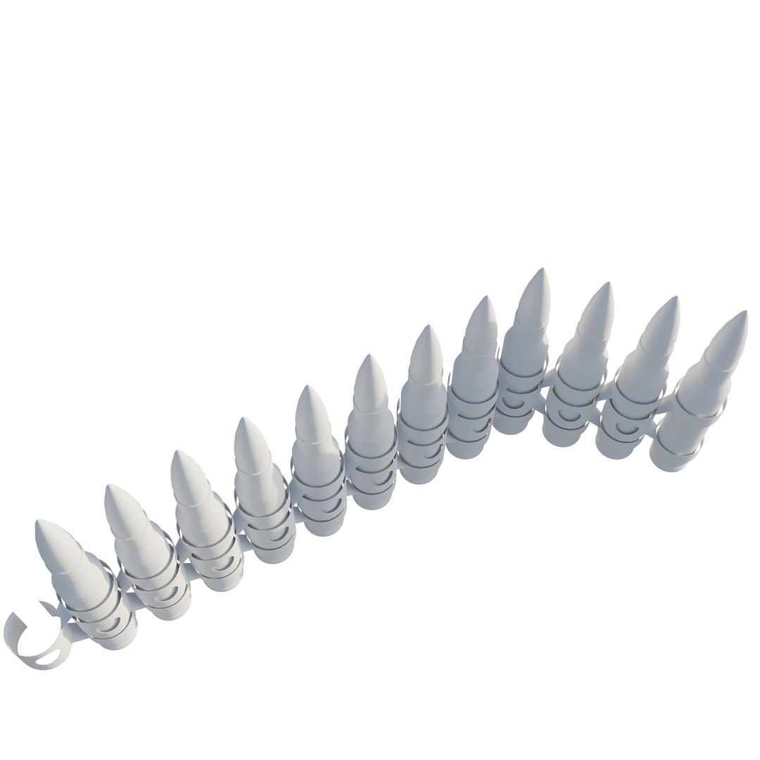 Realistic Strip Bullet High Poly 3D - TurboSquid 2055523