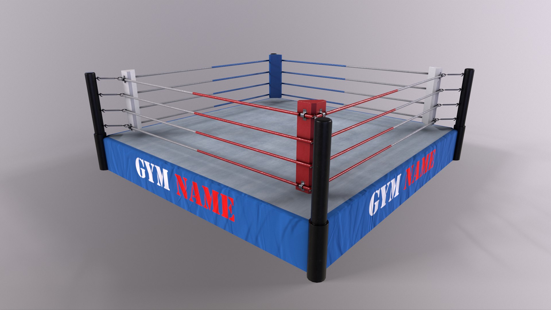 3D PBR Boxing Ring - Type A - TurboSquid 1808695