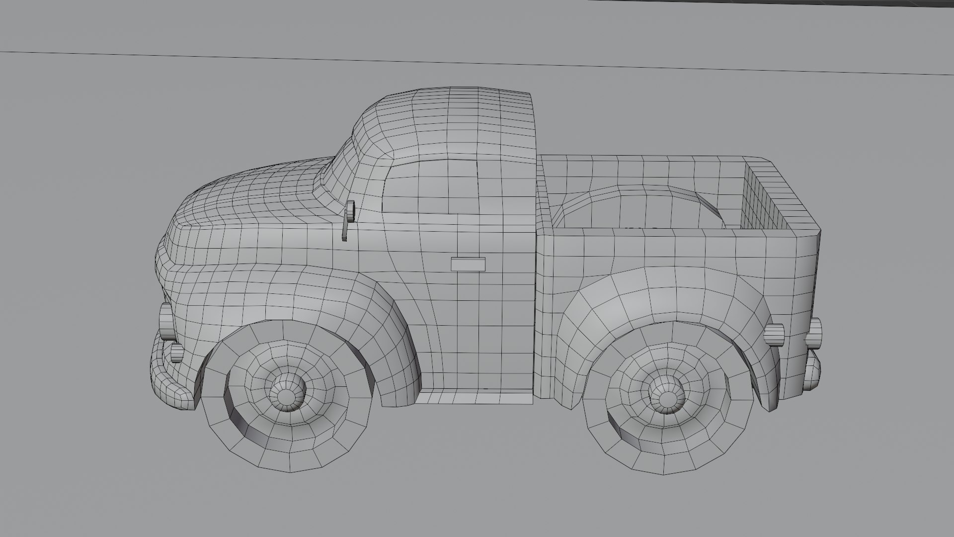 Cartoon Pick-Up 3D 3D model - TurboSquid 2161157