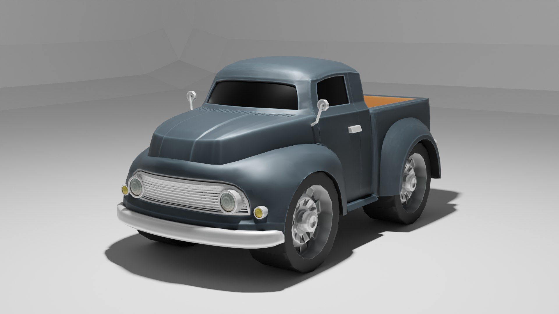 Cartoon Pick-Up 3D 3D model - TurboSquid 2161157