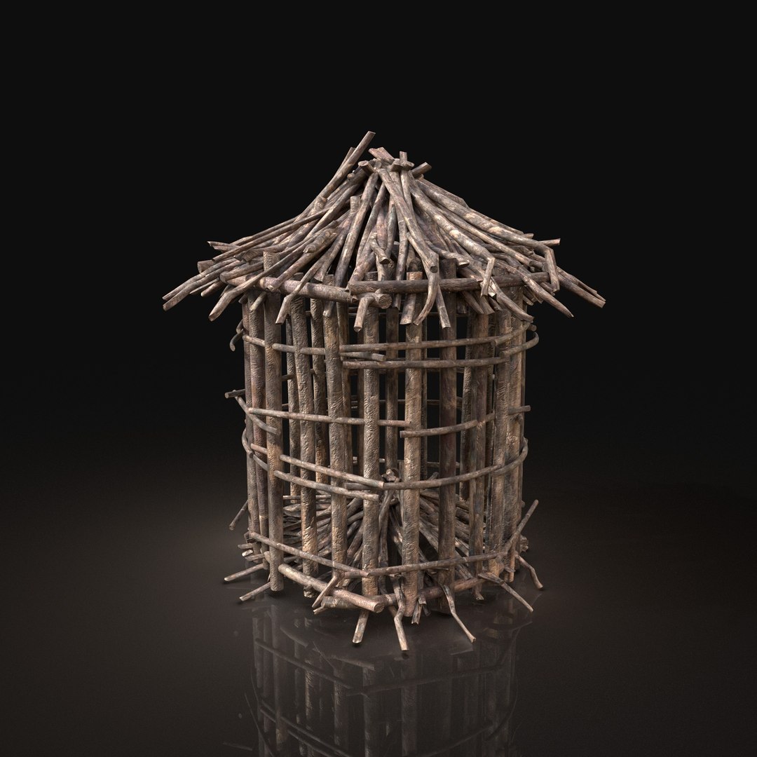 3D animal cage sticks - TurboSquid 1507513