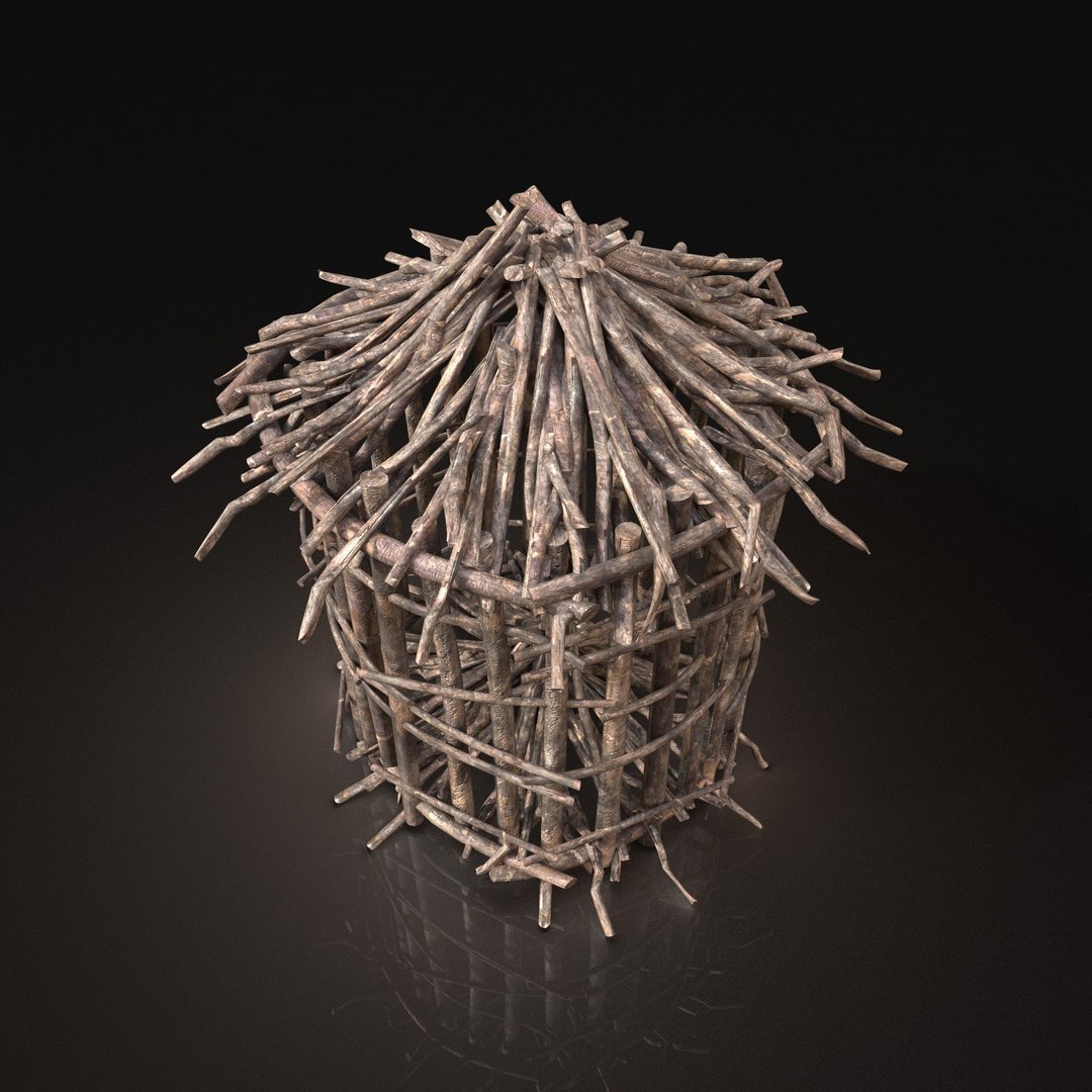 3D animal cage sticks - TurboSquid 1507513