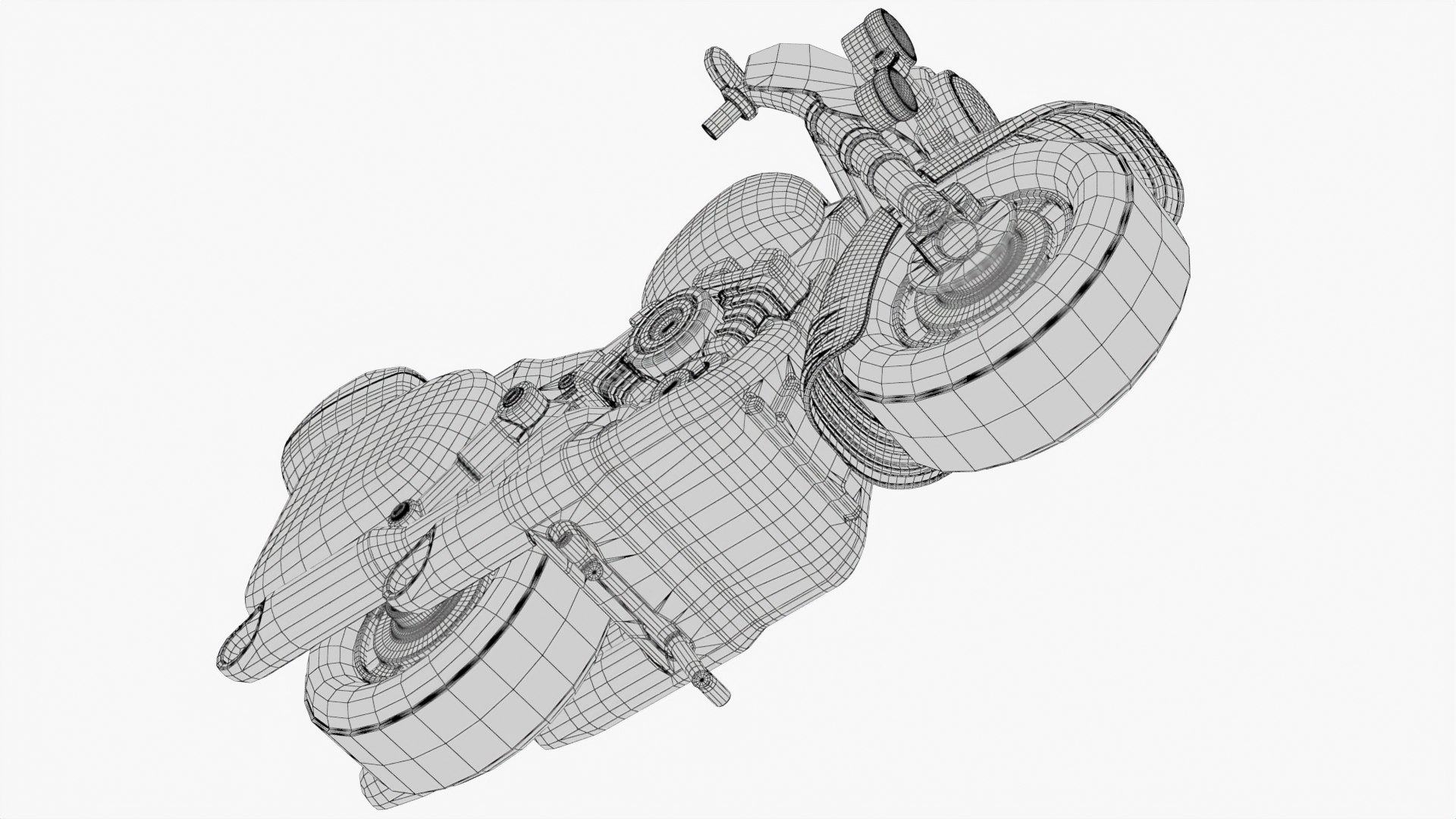 3D MotorcycleToy 01 D Model - TurboSquid 2233797