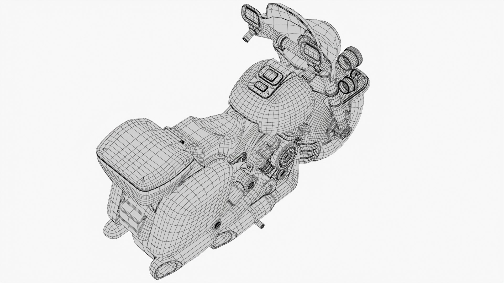3D MotorcycleToy 01 D Model - TurboSquid 2233797