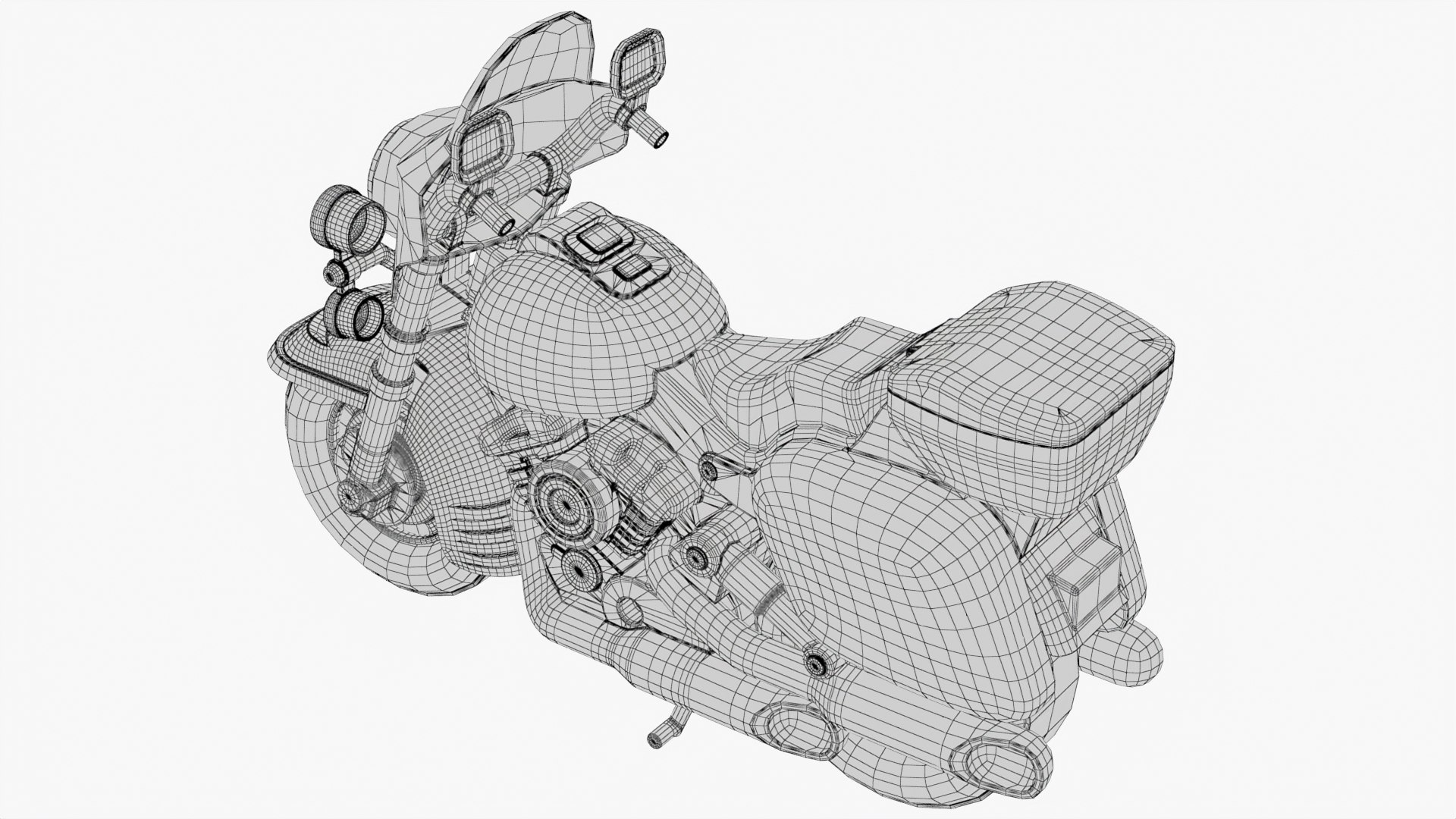 3D MotorcycleToy 01 D Model - TurboSquid 2233797