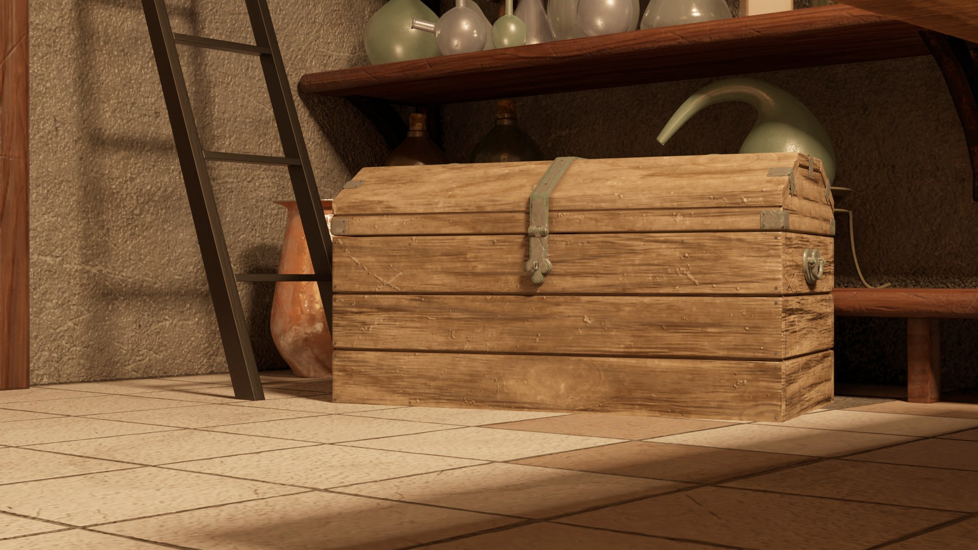 Medieval Alchemist Laboratory 3D - TurboSquid 2296394