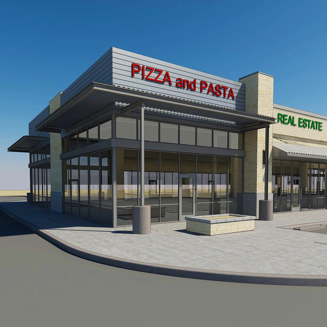 3d 3dmodel Retail Modern