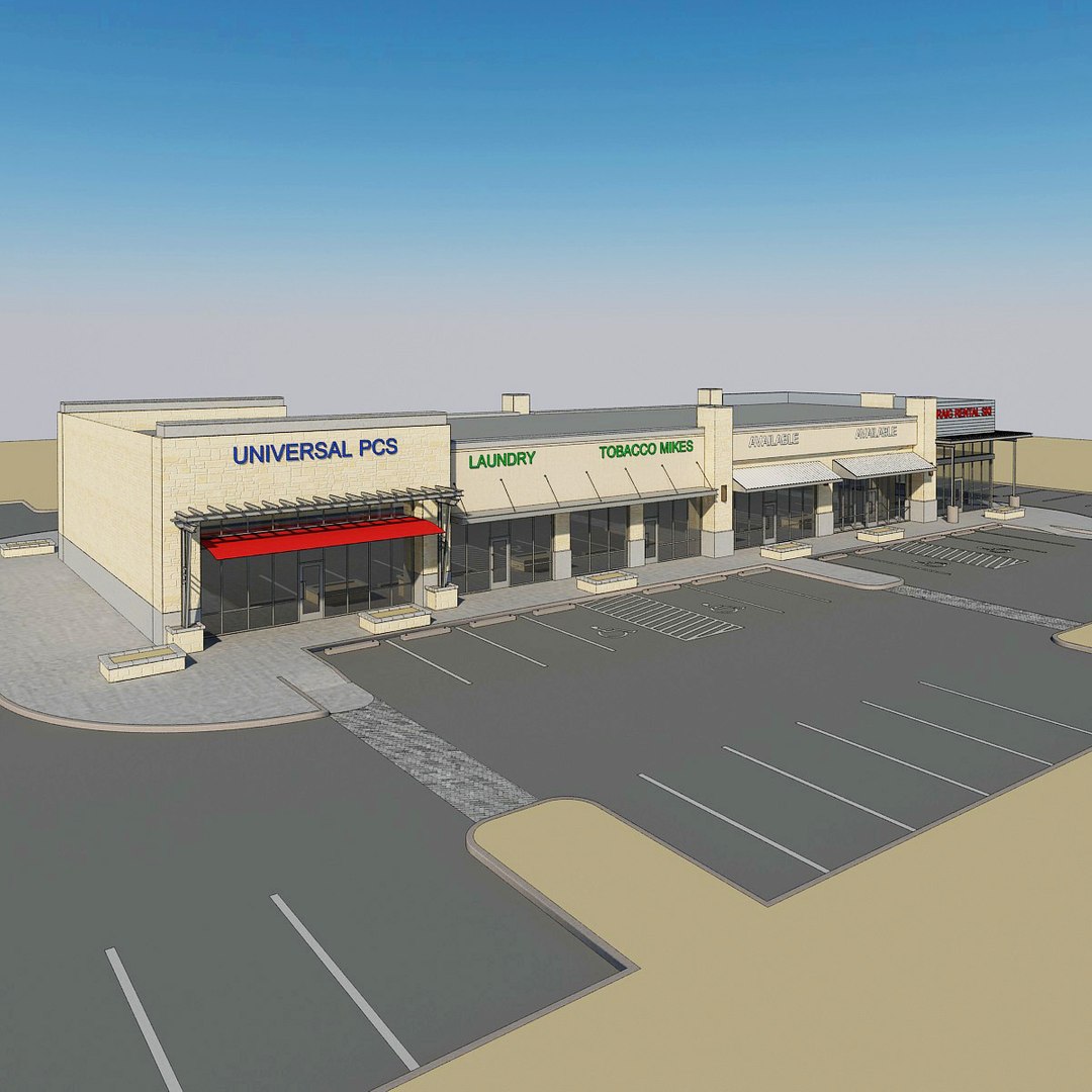 3d 3dmodel Retail Modern