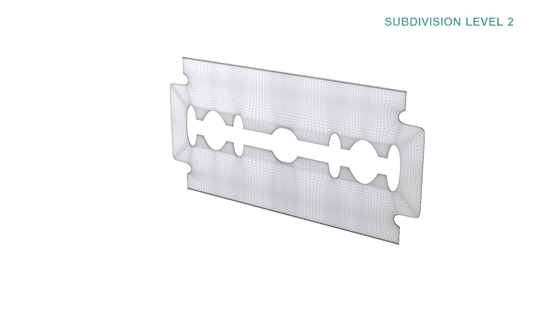 Razor Blade 3D model - TurboSquid 1780937