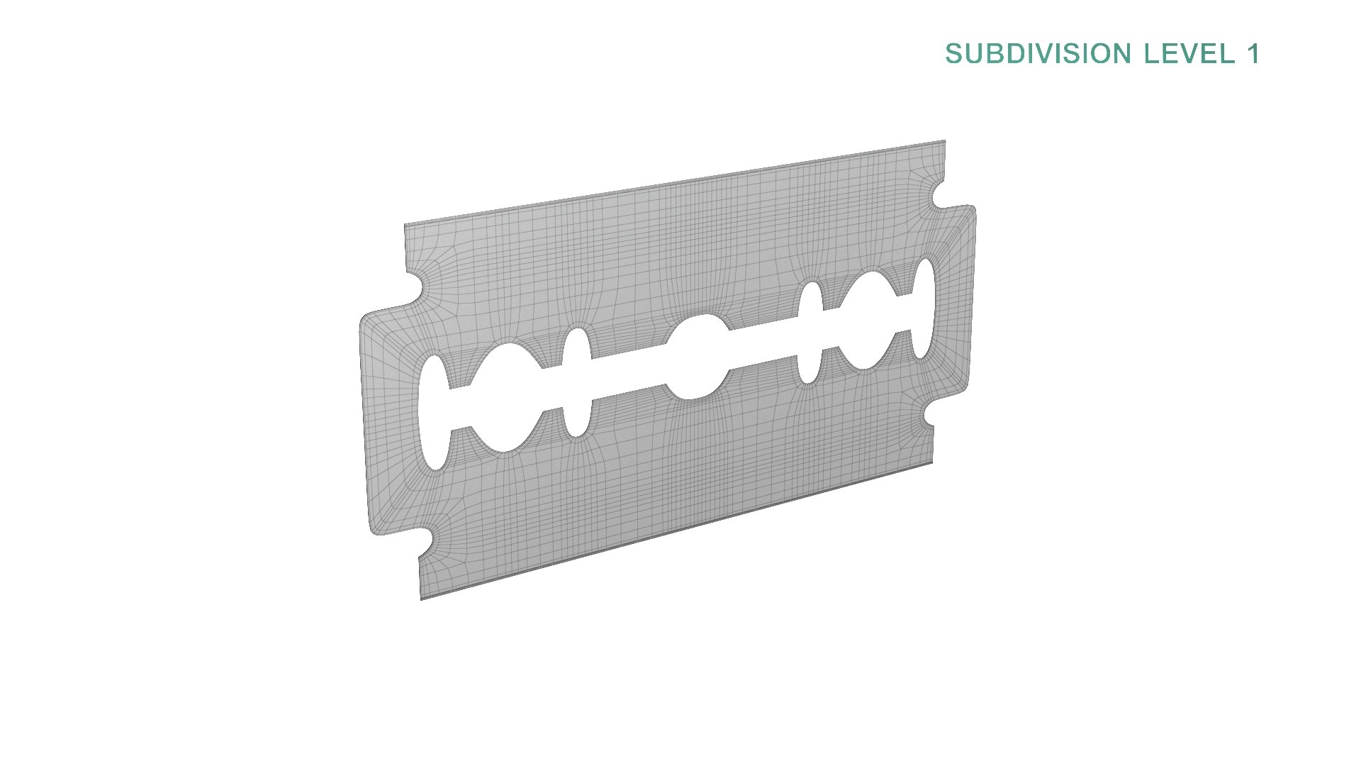 Razor Blade 3D model - TurboSquid 1780937