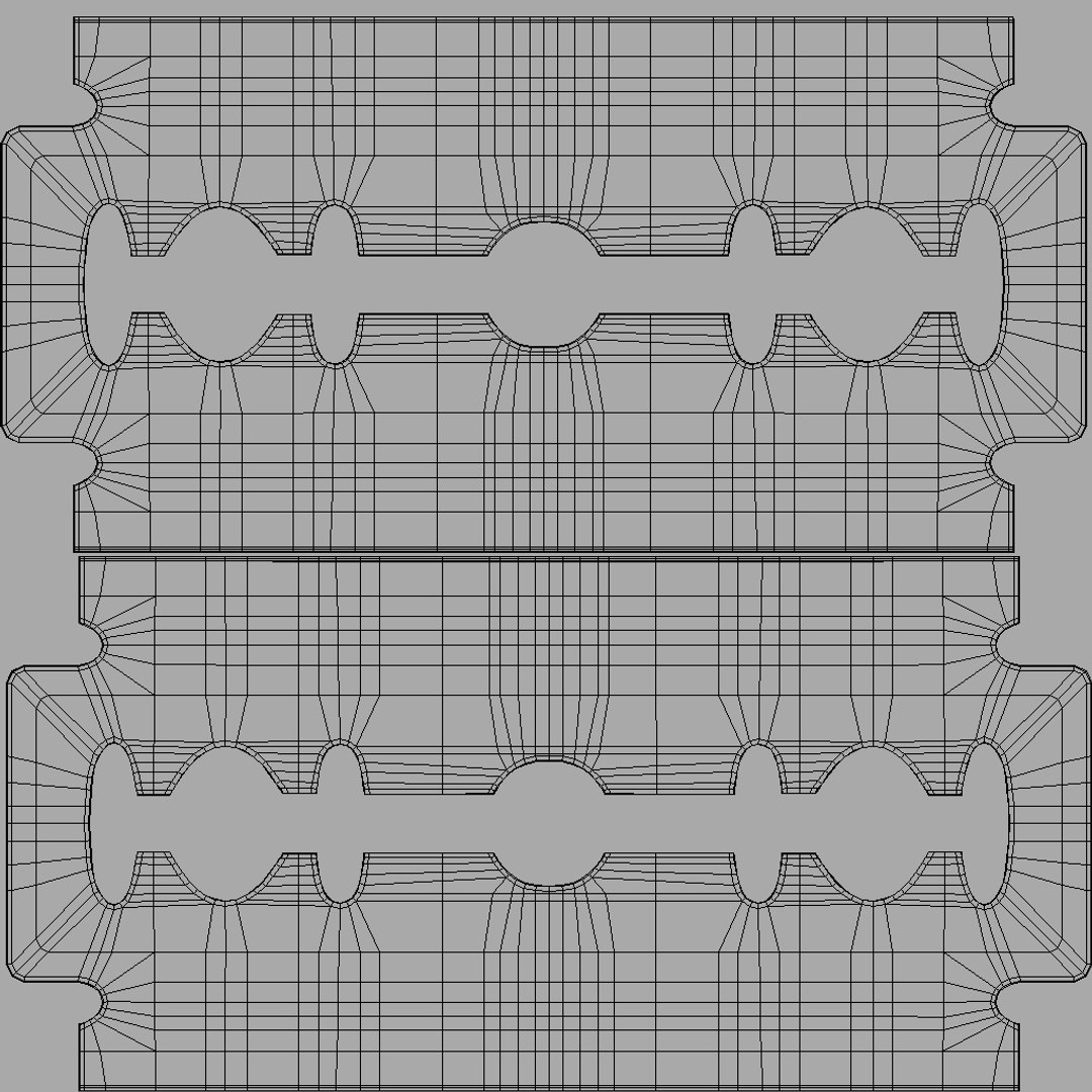 Razor Blade 3D model - TurboSquid 1780937