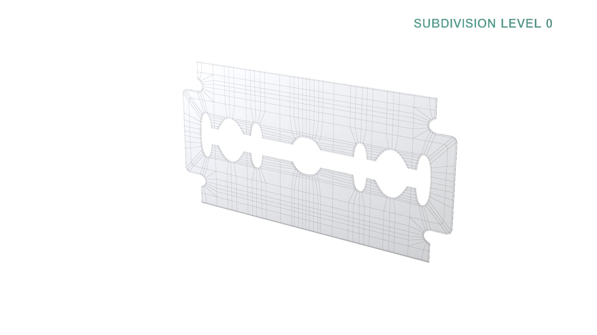Razor Blade 3D model - TurboSquid 1780937