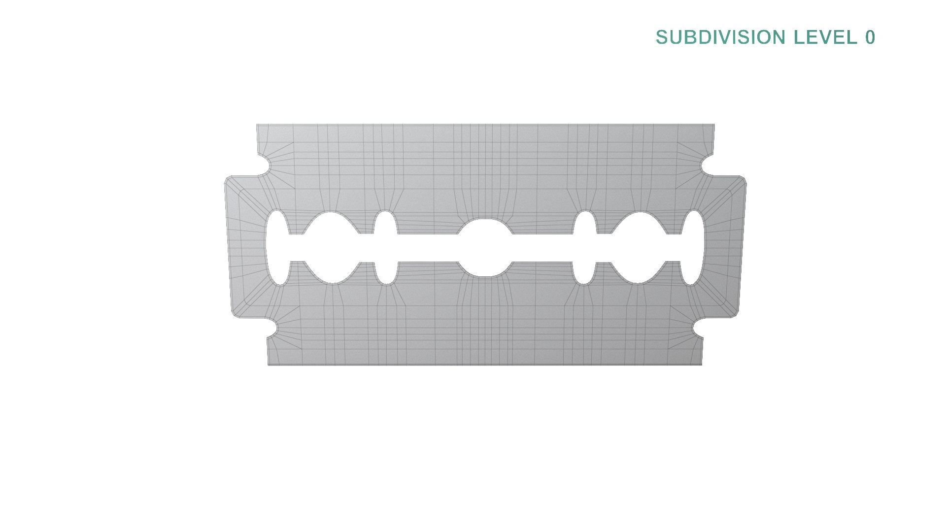 Razor Blade 3D model - TurboSquid 1780937