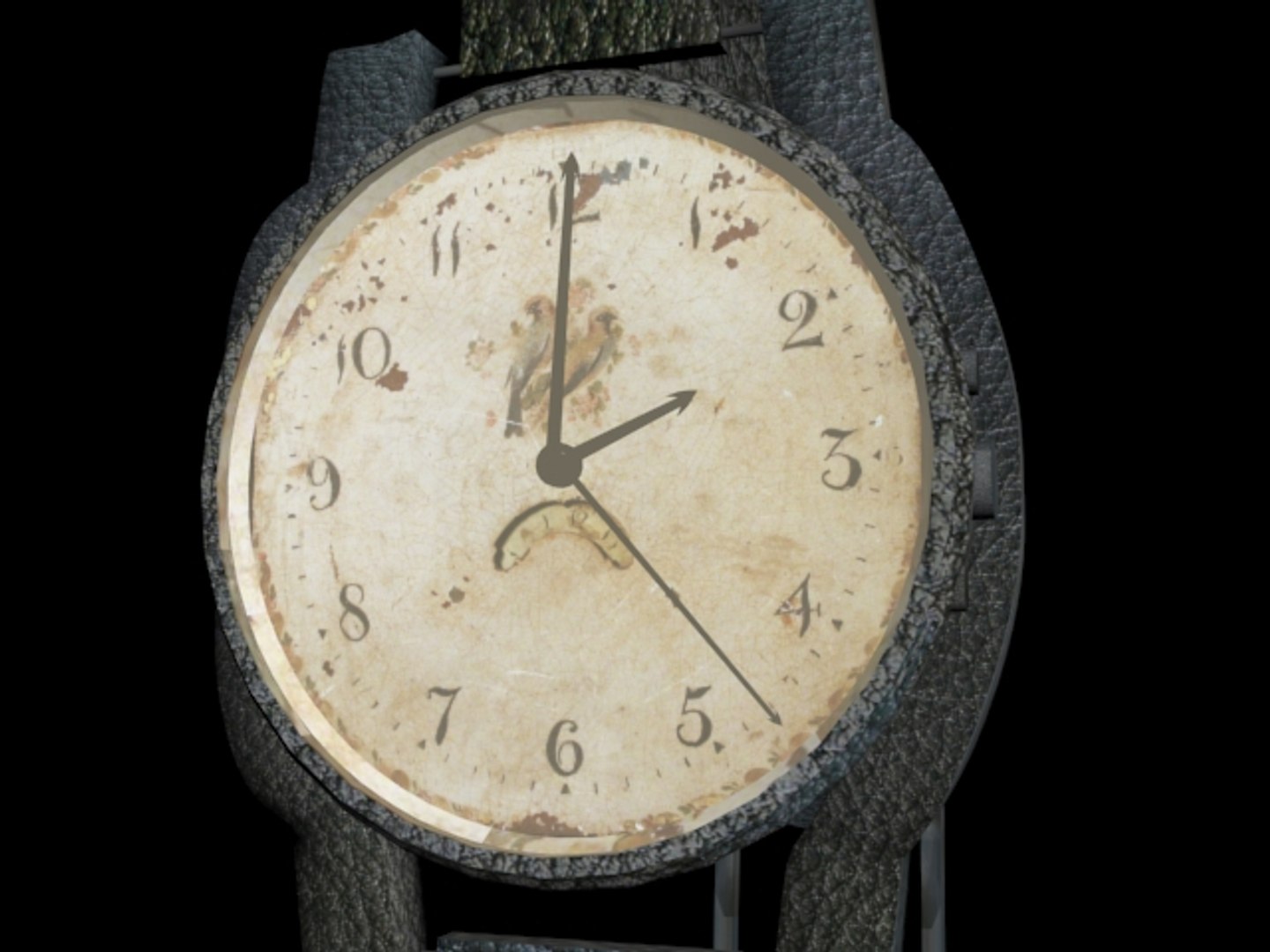 3d Antique Watch