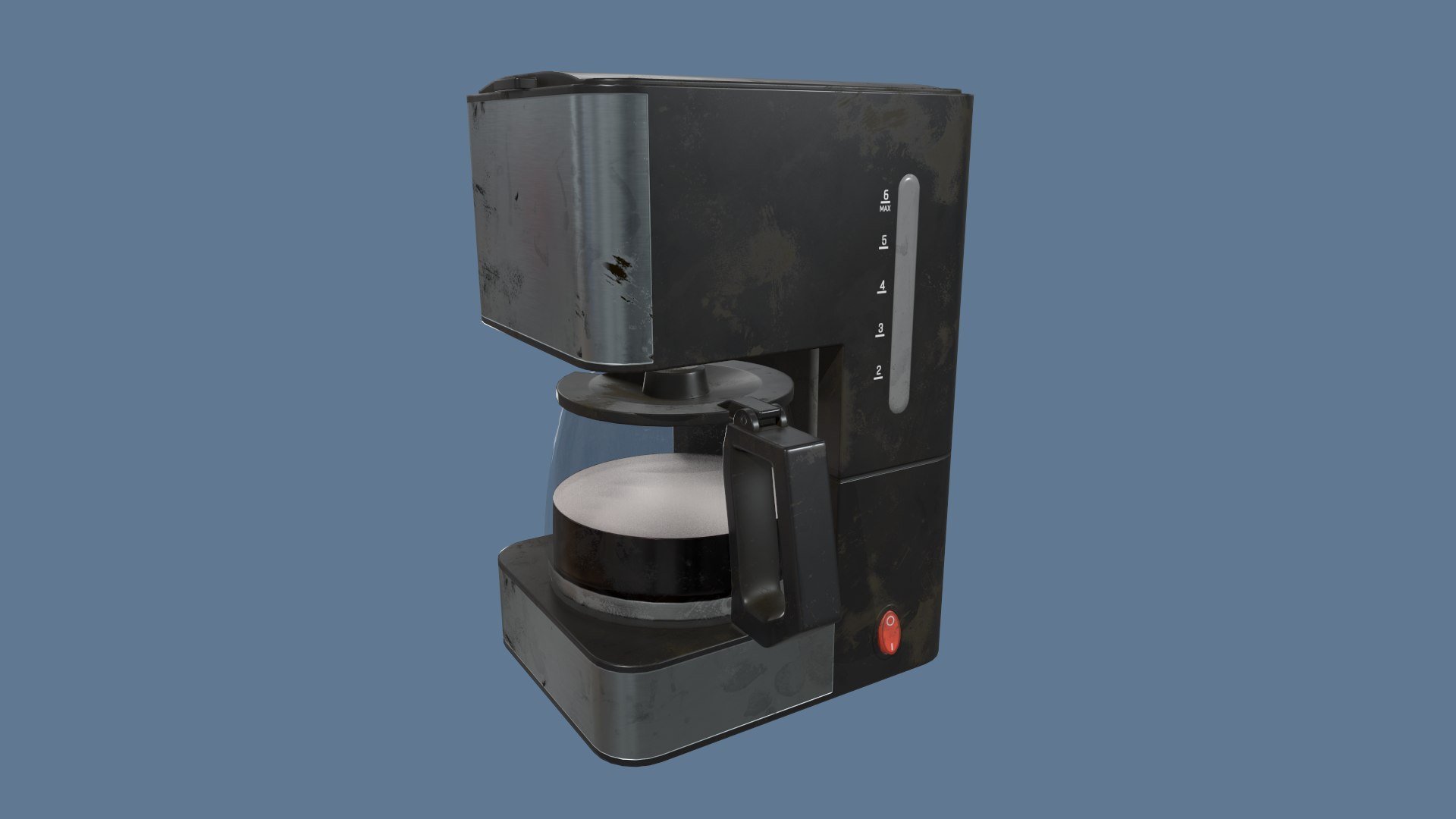 3D model low-poly coffee maker - TurboSquid 1694545