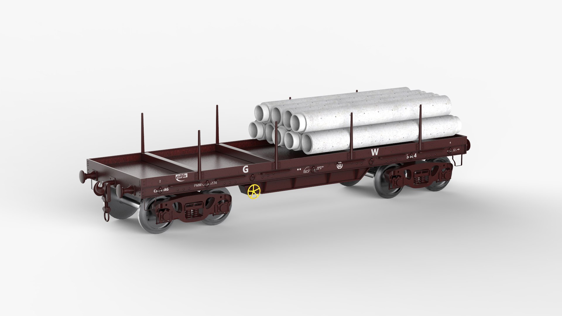 3D Freight Wagon Car - TurboSquid 1560193