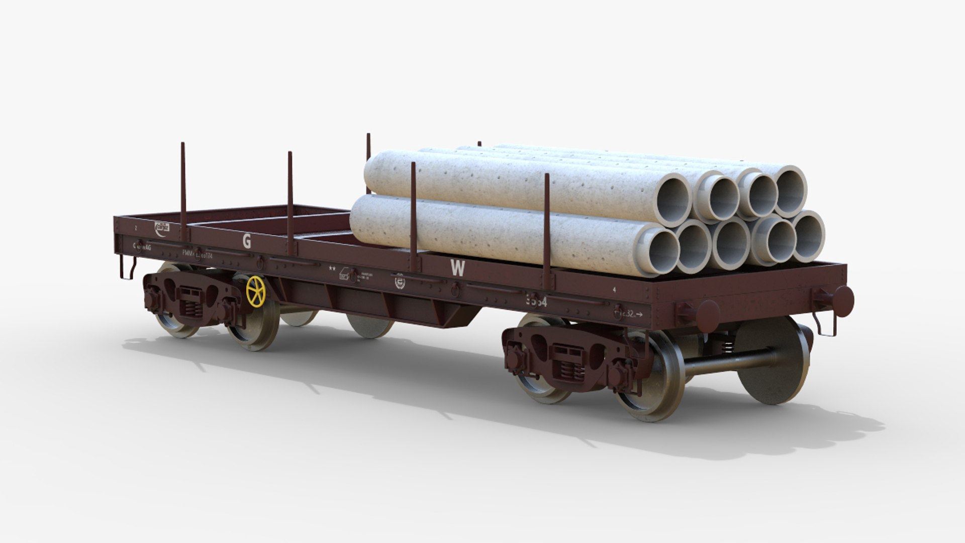 3D Freight Wagon Car - TurboSquid 1560193