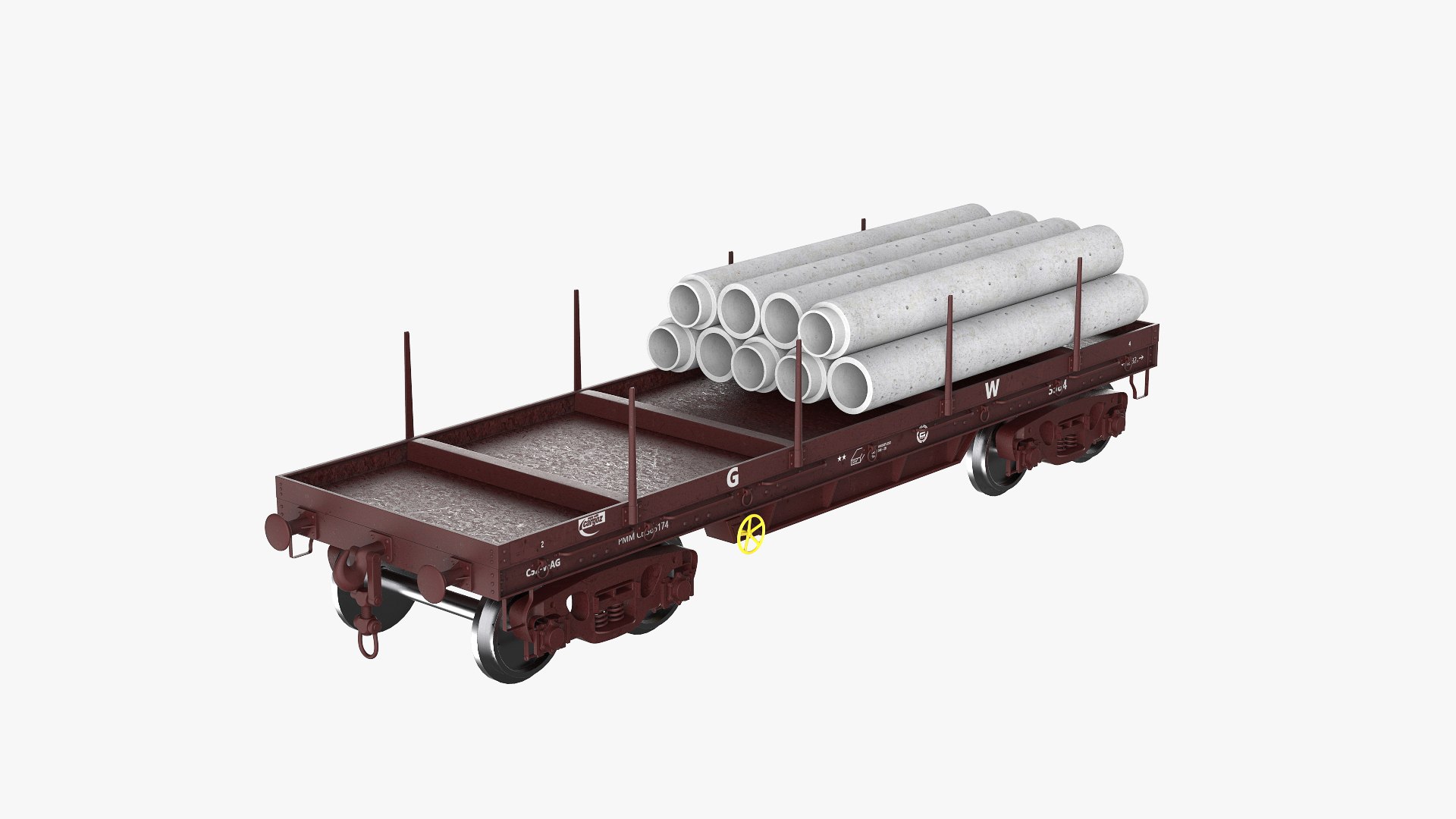 3D Freight Wagon Car - TurboSquid 1560193