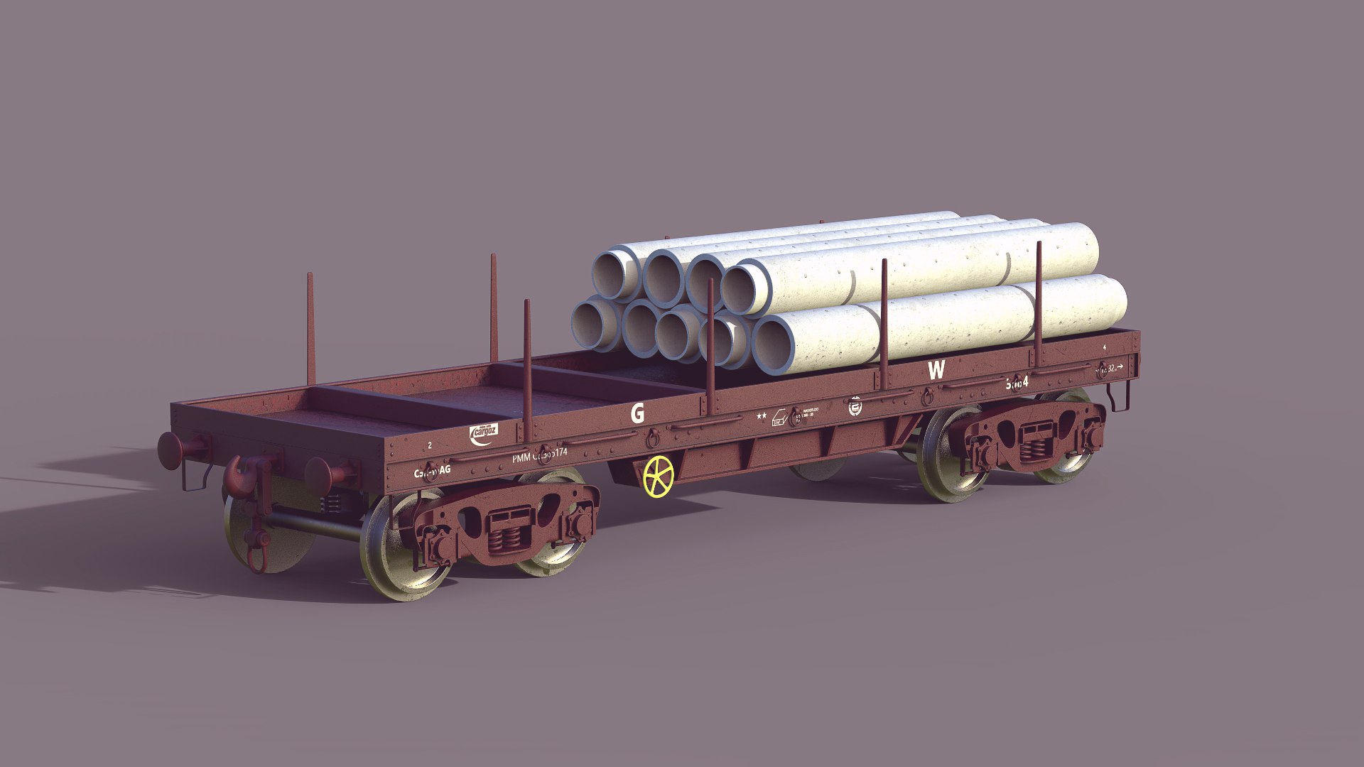 3D Freight Wagon Car - TurboSquid 1560193