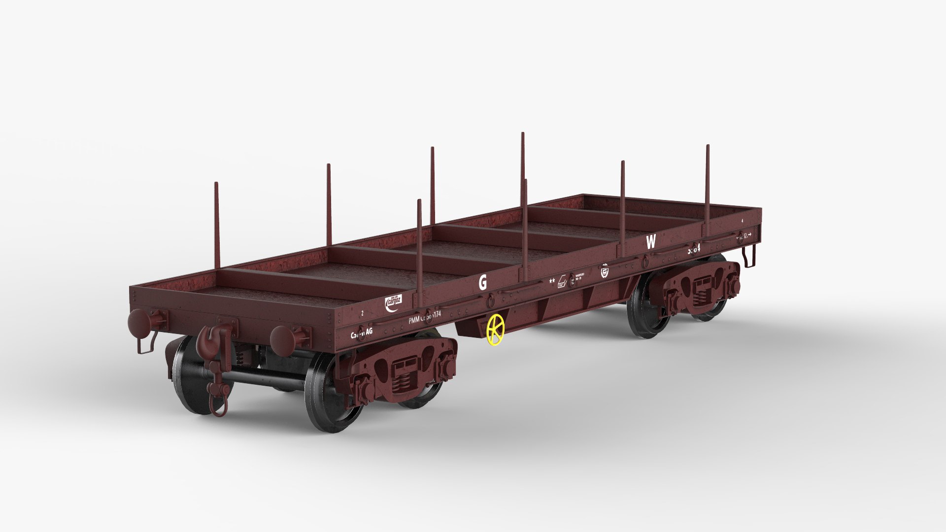 3D Freight Wagon Car - TurboSquid 1560193
