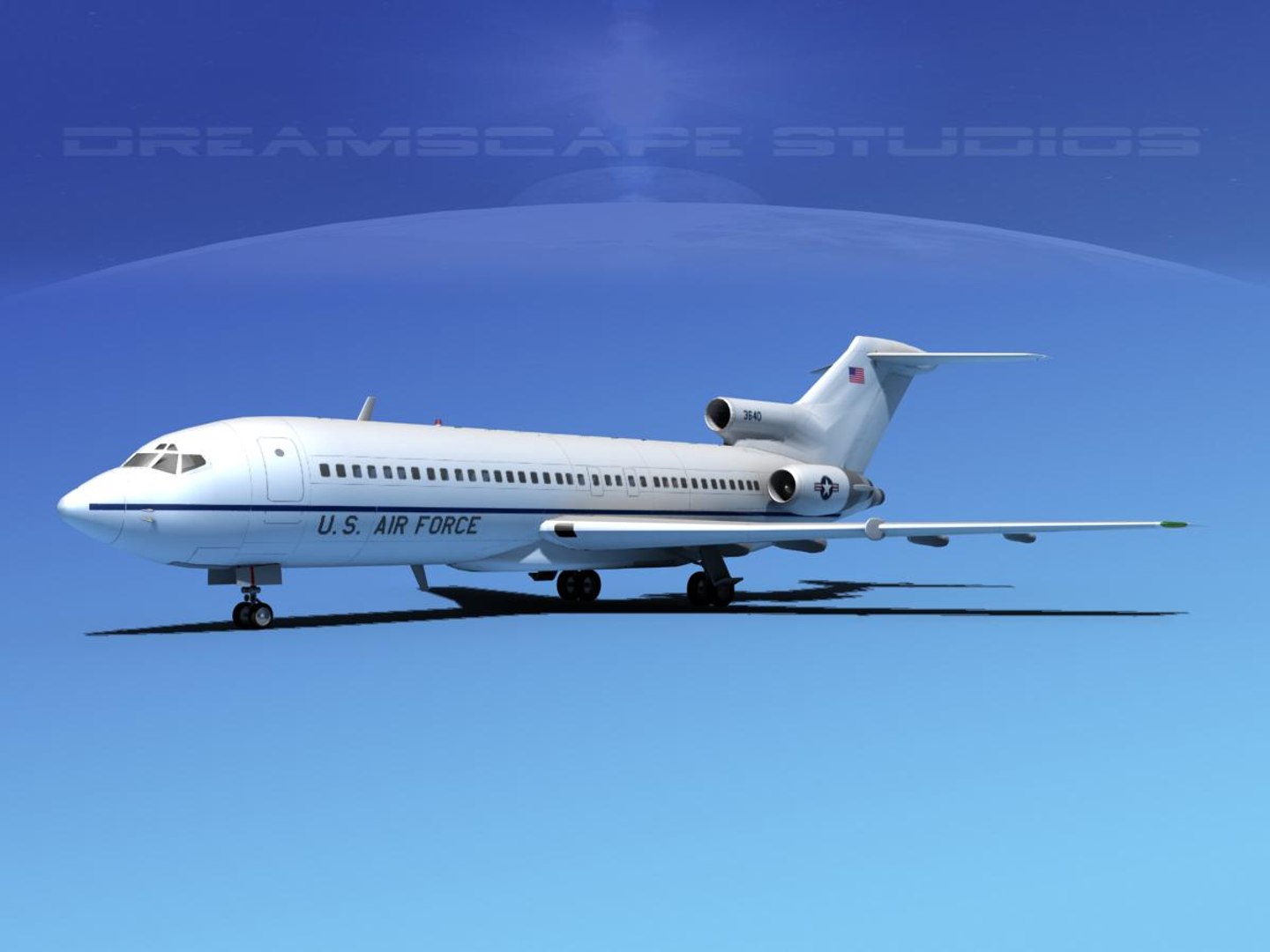 3d turbines c-22a boeing 727-100