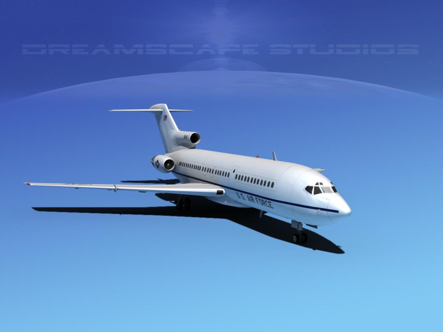 3d turbines c-22a boeing 727-100