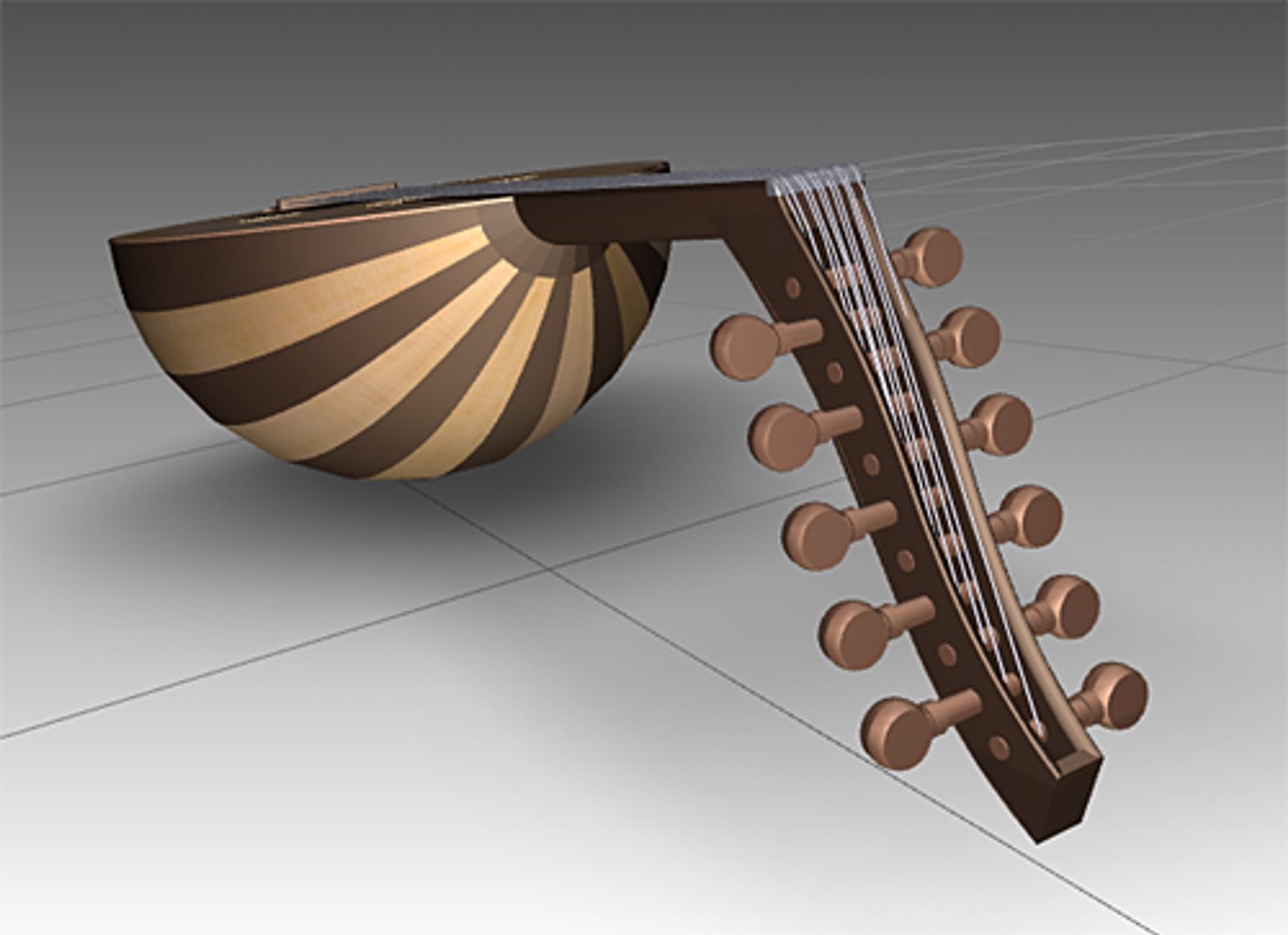 oud loot polygons 3d 3ds