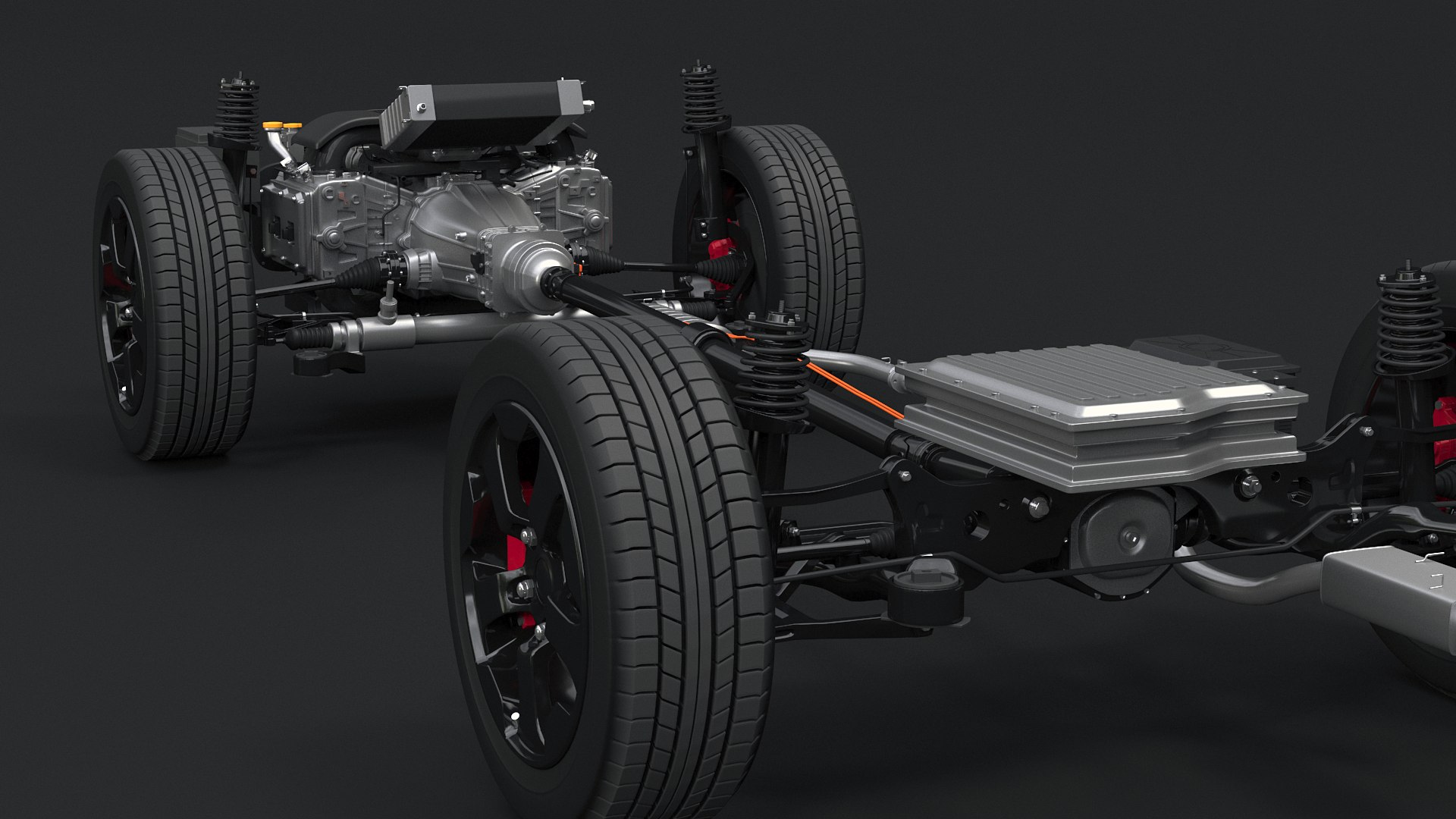3D MHEV Mild-Hybrid AWD X-RAY - TurboSquid 2014353