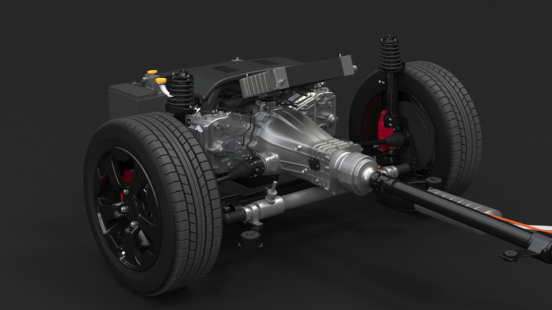 3D MHEV Mild-Hybrid AWD X-RAY - TurboSquid 2014353