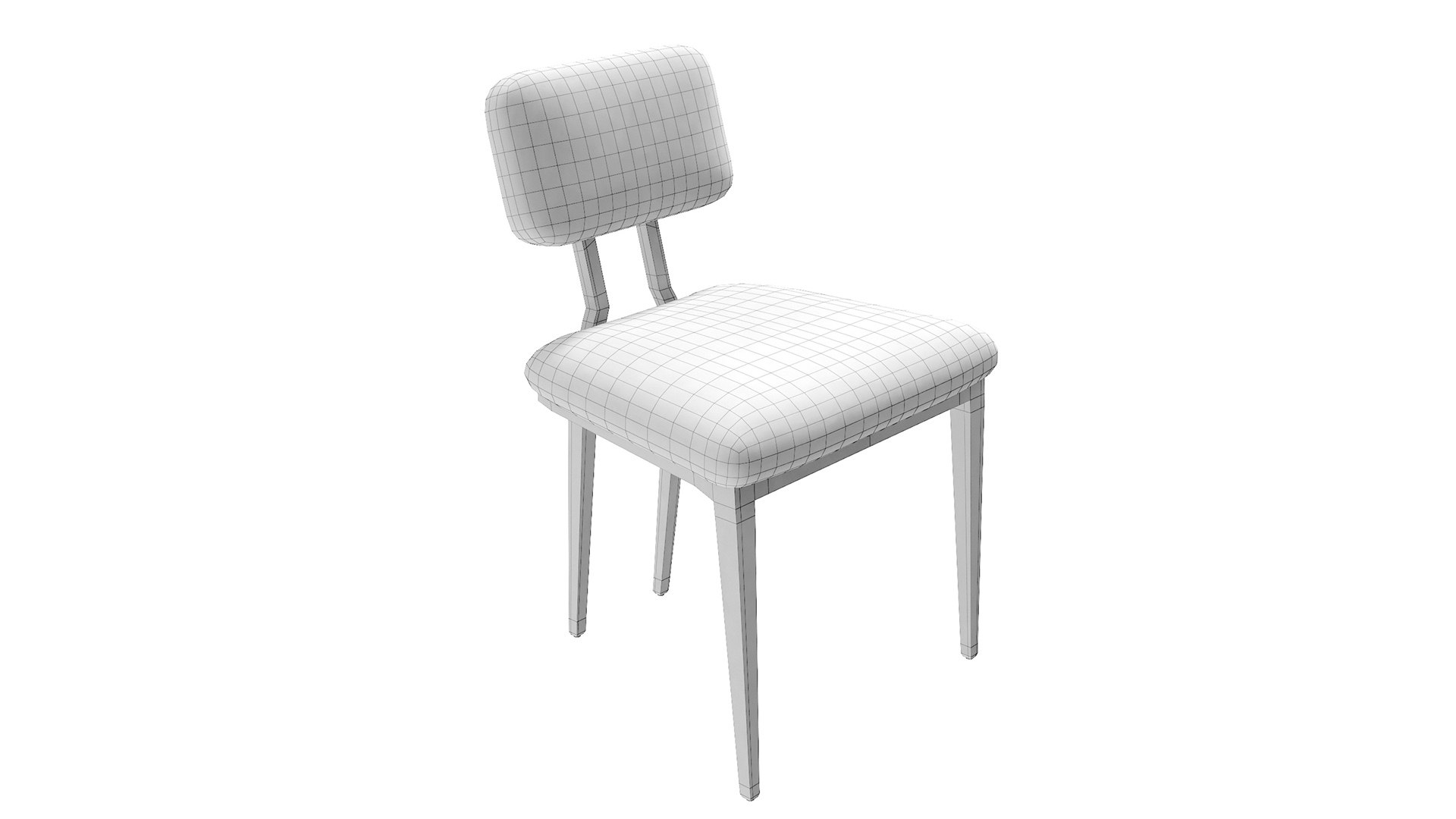 Edesia Dining Chair Carlyle Collective FBC London 3D Model - TurboSquid 1986627