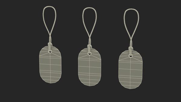 modelo 3d Etiqueta Etiqueta Elipse Tu imagen - TurboSquid 1941999