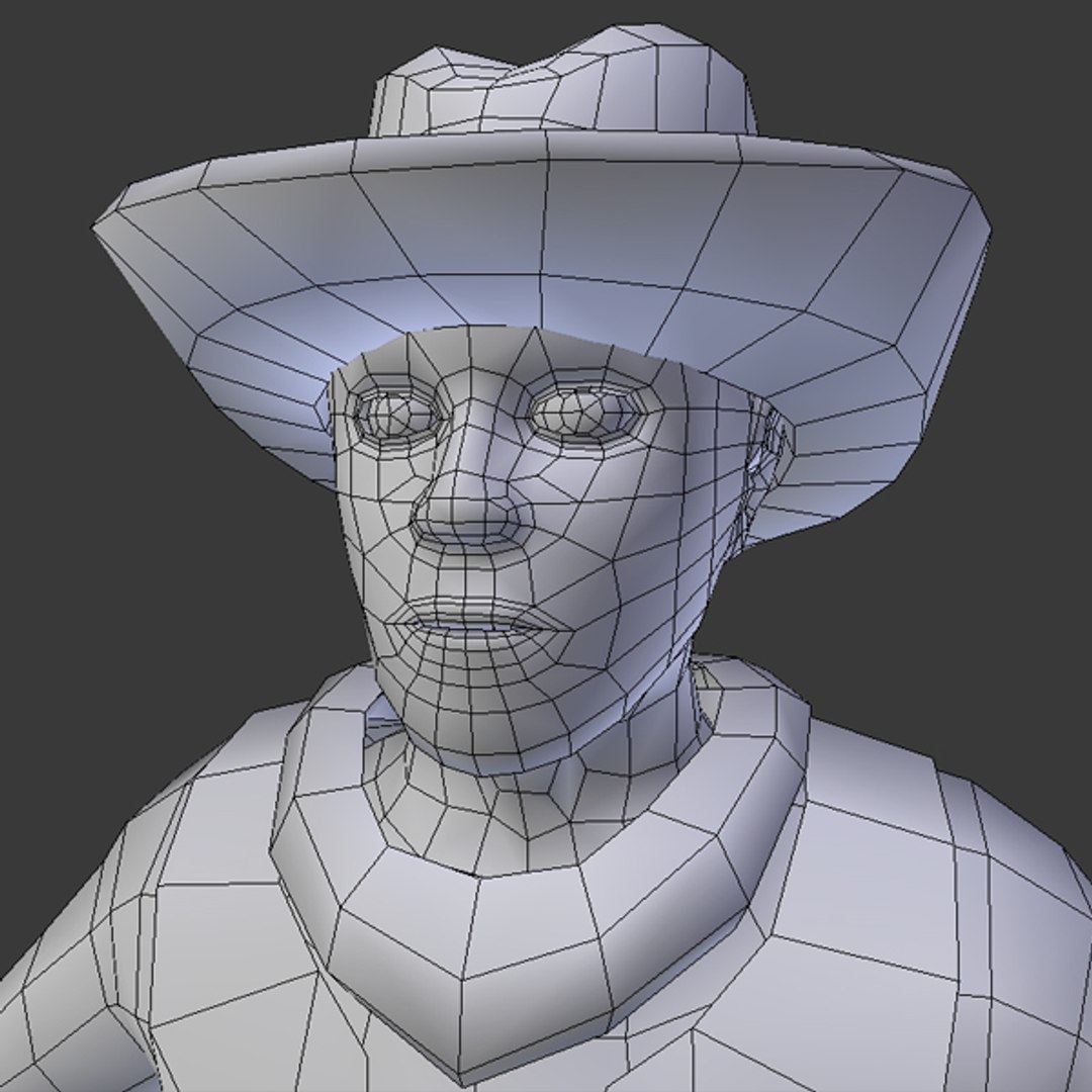 3D Cowboy Character - TurboSquid 1220714
