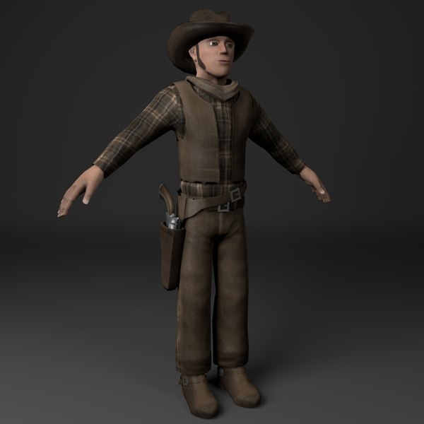 Cowboy 3D Models for Download | TurboSquid