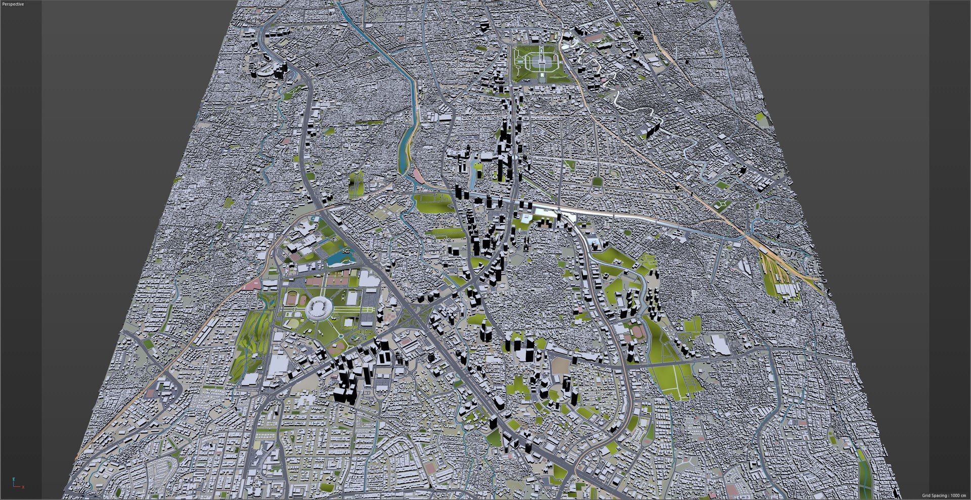 3D Model Jakarta Downtown Indonesia - TurboSquid 1989023