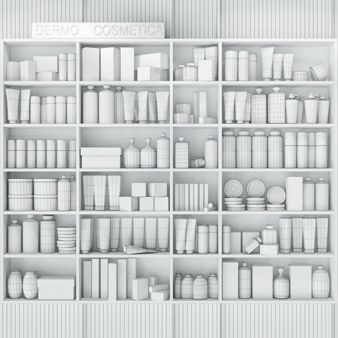 Shops Pharmacies 3D Model - TurboSquid 1360067