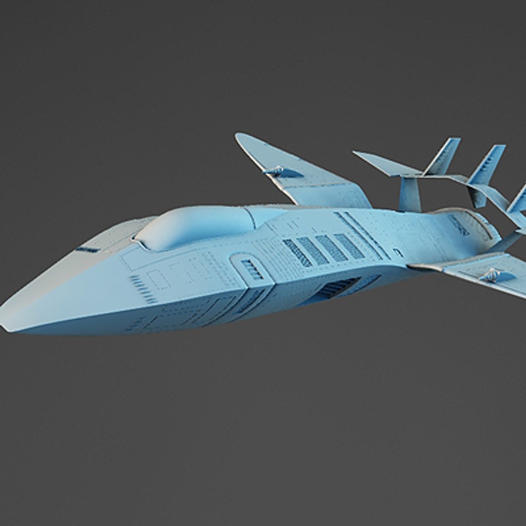 3d Fighter Jet Model