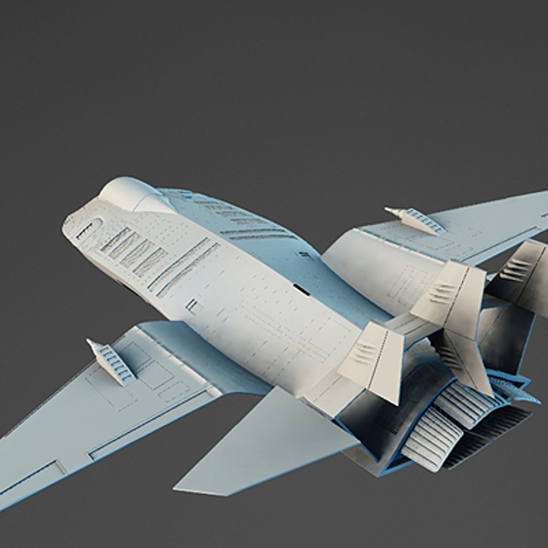3d Fighter Jet Model